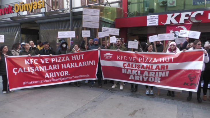KFC ve Pizza Hut'ta işçilerin sözleşmeleri kısa mesajla feshedildi ...